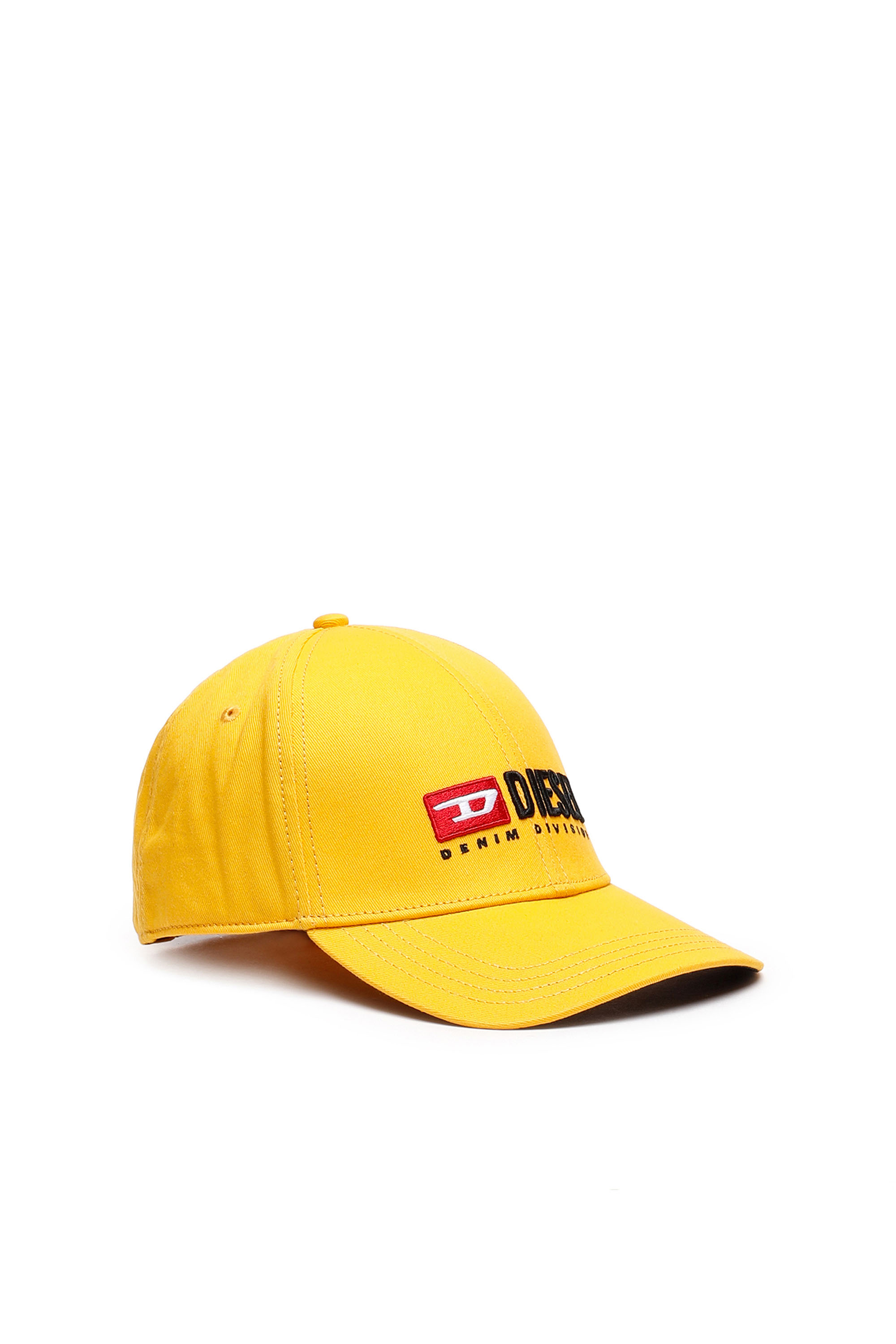 Diesel Baseball Cap With Denim Division Logo In Yellow | ModeSens